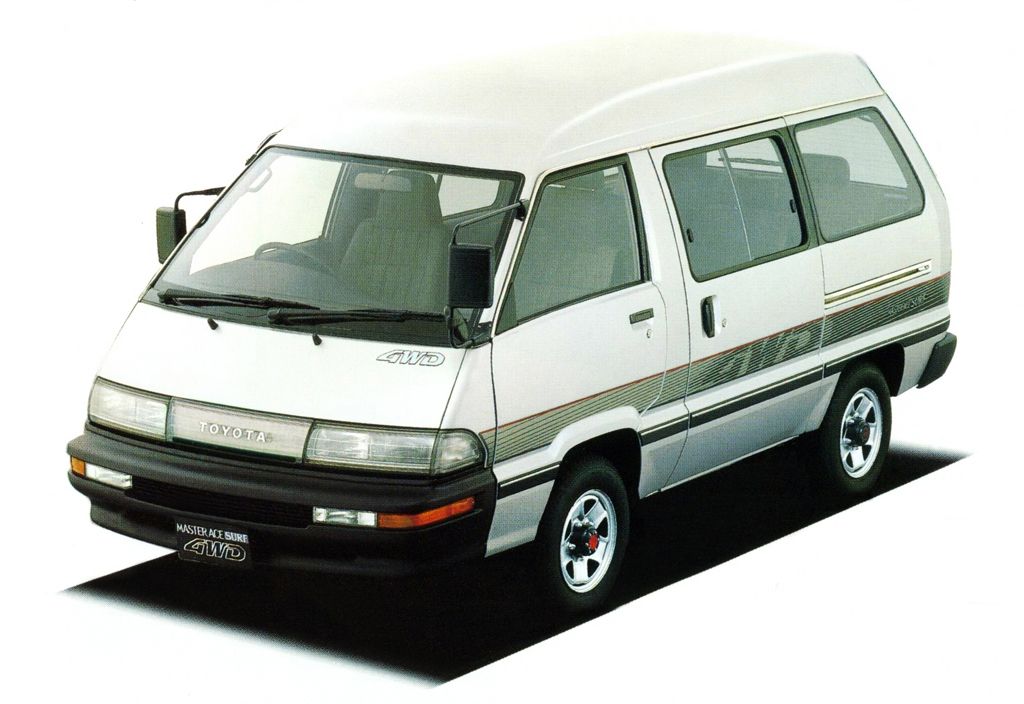 Toyota MasterAce Surf minivan 2.0 MT gasoline | 79 hp 4x4 type of drive ...