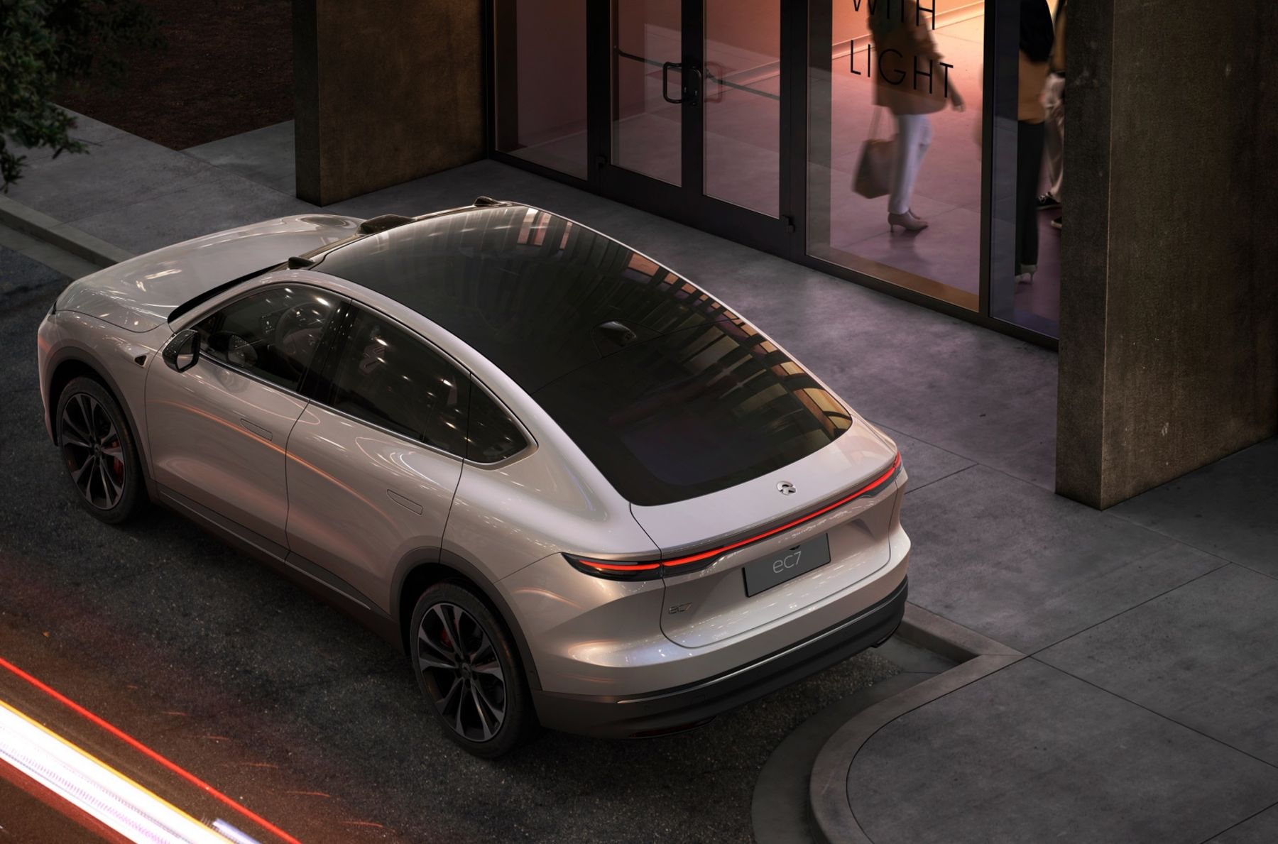 Nio EC7. Competitor of the Audi Q8 e-tron Sportback - AUTOBOOM