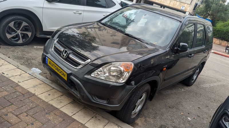 Продаю Honda CR-V, 2003 в Холоне: черный 2003 года за ₪ 18.000, 4-я рука №421371 – AUTOBOOM