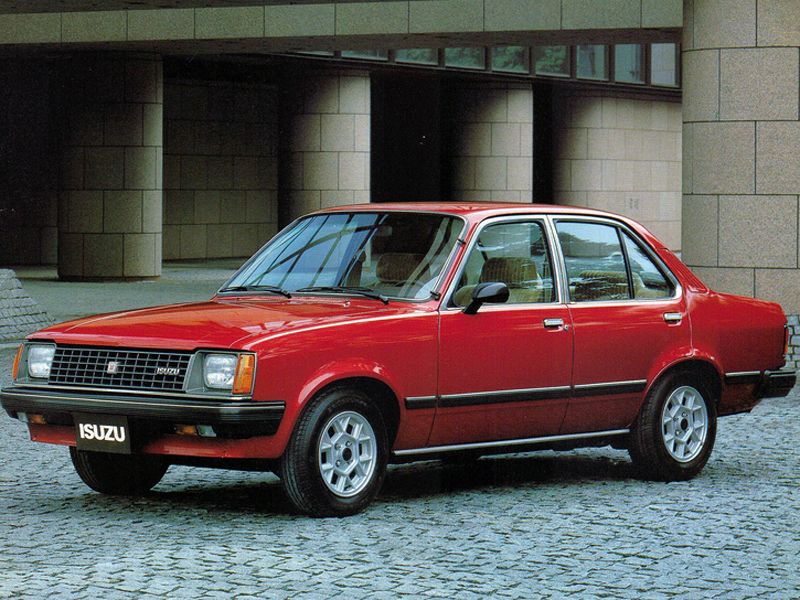Isuzu Gemini 1974 year of release, 1 generation, sedan - Trim versions ...