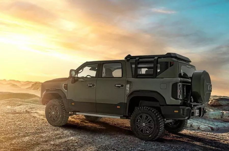 DongFeng Warrior MS600. Chinese ‘sibling’ of the Hummer - AUTOBOOM