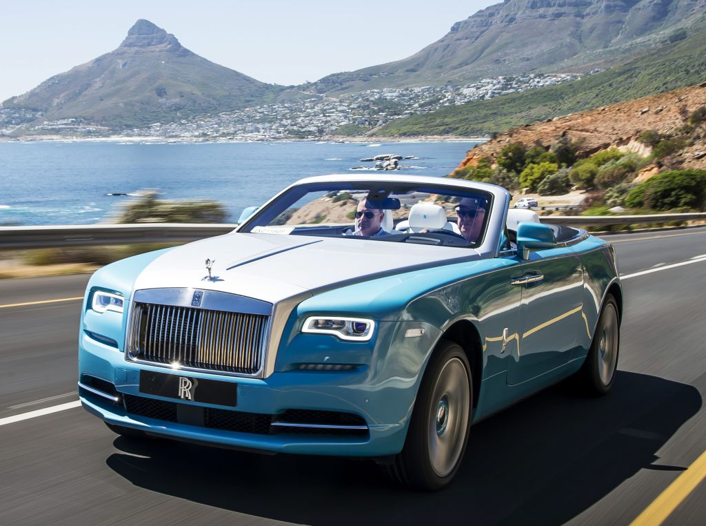 Rolls-Royce Dawn cabrio 6.6 AT gasoline | 570 hp rwd type of drive | 1 ...